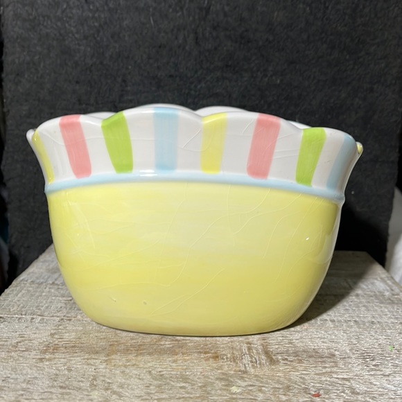 napco | Accents | Napco Pastel Vase Or Plants 3 34 Inches Tall 7 Inches ...